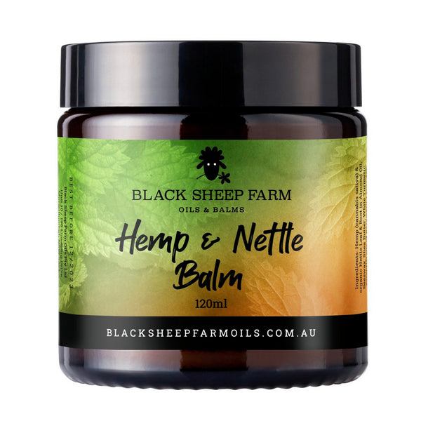 BLACK SHEEP FARM hemp and nettle balm - BE GENKI SHOP