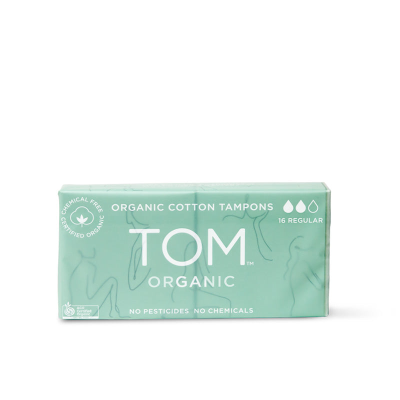 TOM ORGANIC regular tampons - pack of 16
